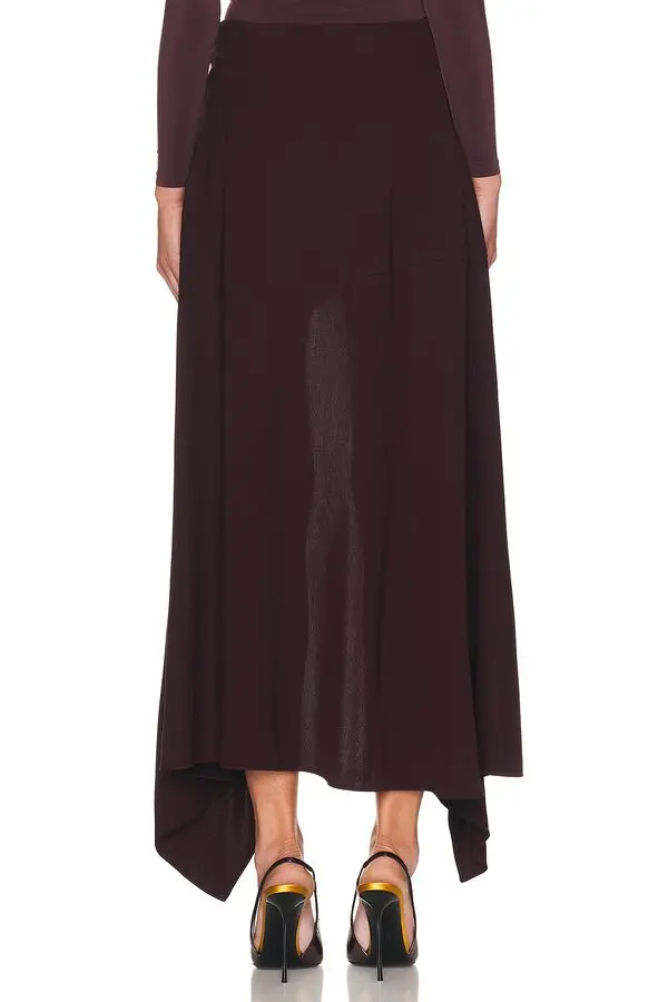 MUGLER Asymmetrical Skirt