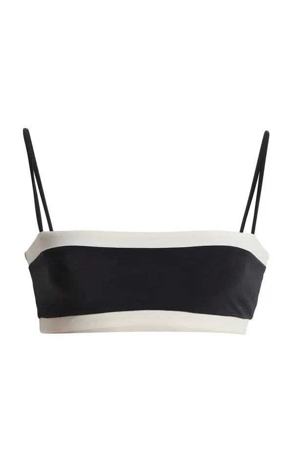 Bond Eye Fosca Reversible Bikini Top - Black,white