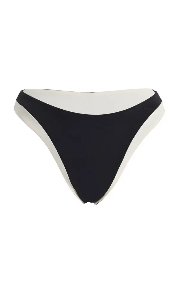 Bond Eye Fosca Reversible Bikini Bottom - Black,white