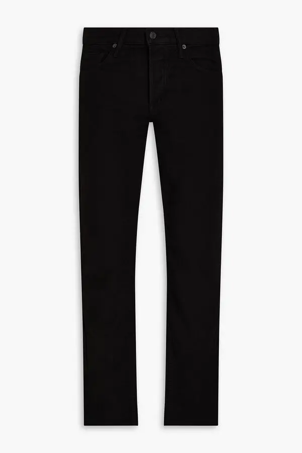 TOM FORD Slim-fit Cotton-blend Pants - Black