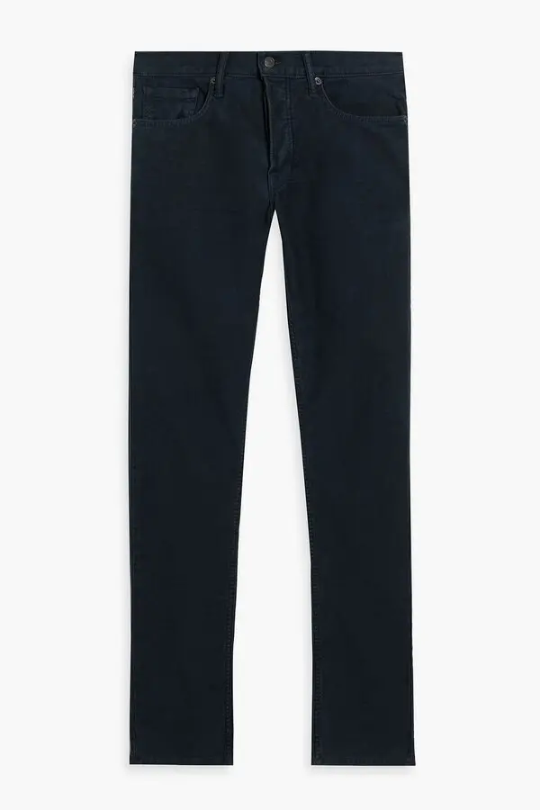 TOM FORD Slim-fit Cotton-blend Trousers