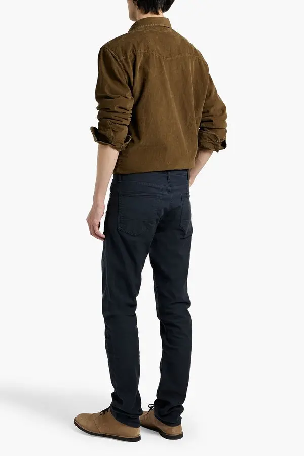 TOM FORD Slim-fit Cotton-blend Trousers