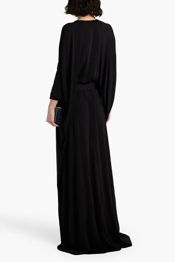 TOM FORD Belted Stretch-jersey Gown