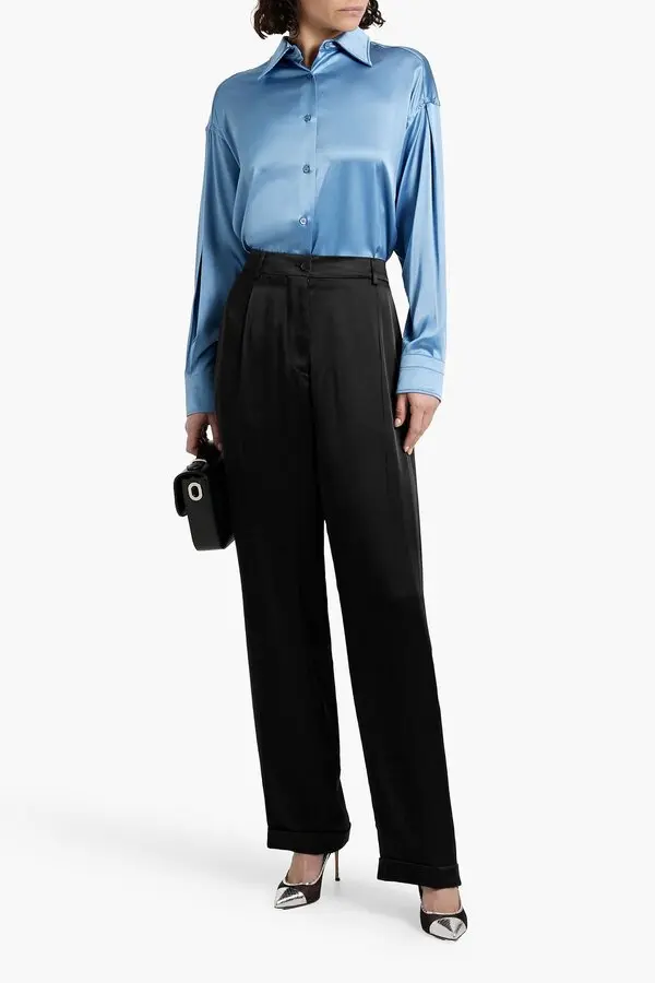 TOM FORD Satin Straight-leg Pants