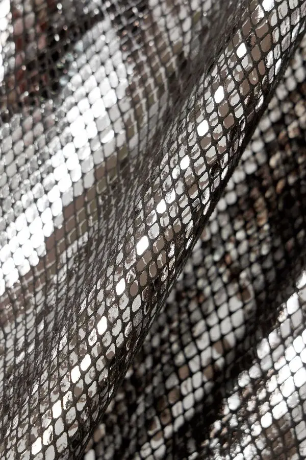 Balmain Chain-embellished Snake-print Maxi Dress - Silver