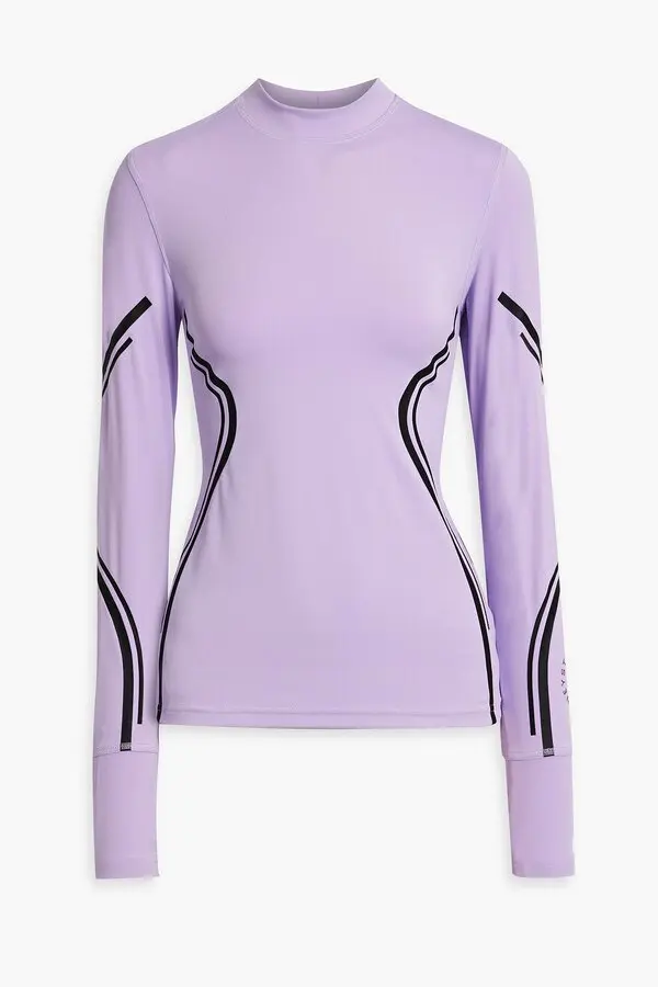 Adidas By Stella McCartney Printed Stretch Top