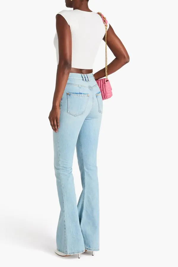 Balmain High-rise Flared Jeans