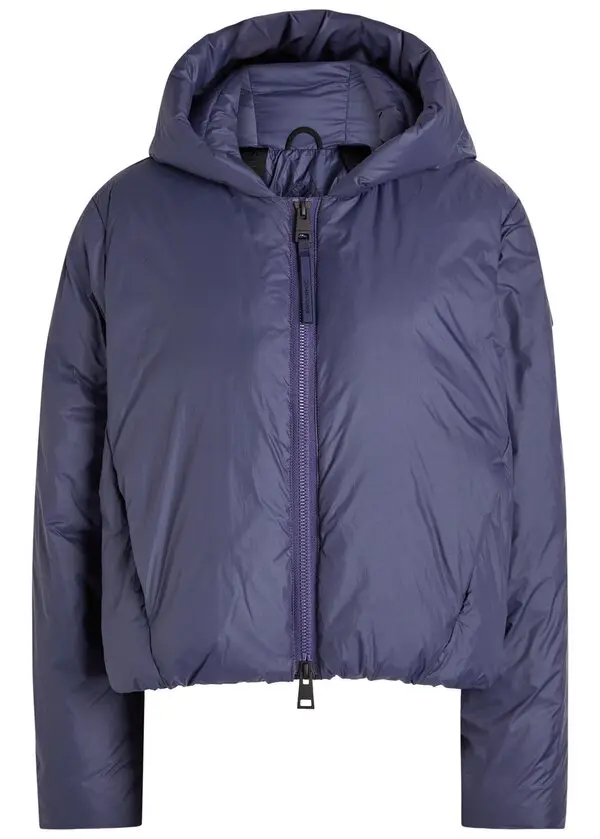 Canada Goose Elba Hooded Padded Jacket - Navy