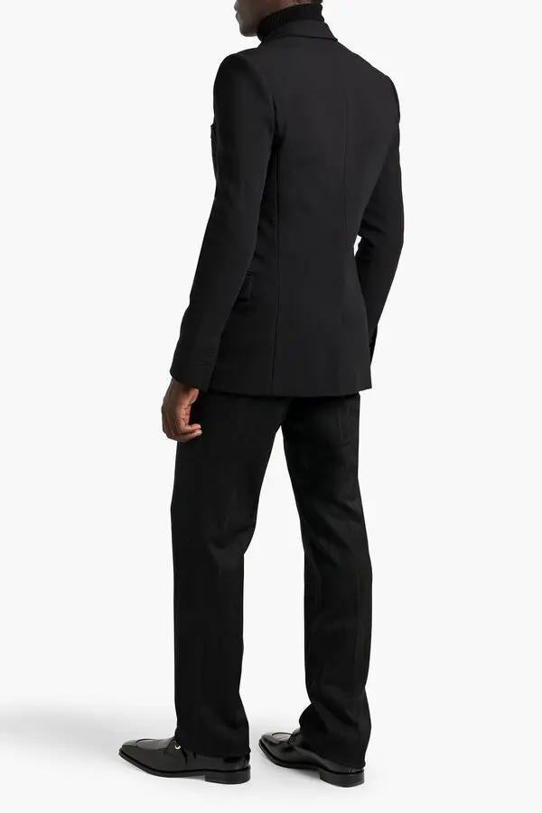 Balmain Satintrimmed Crepe Blazer