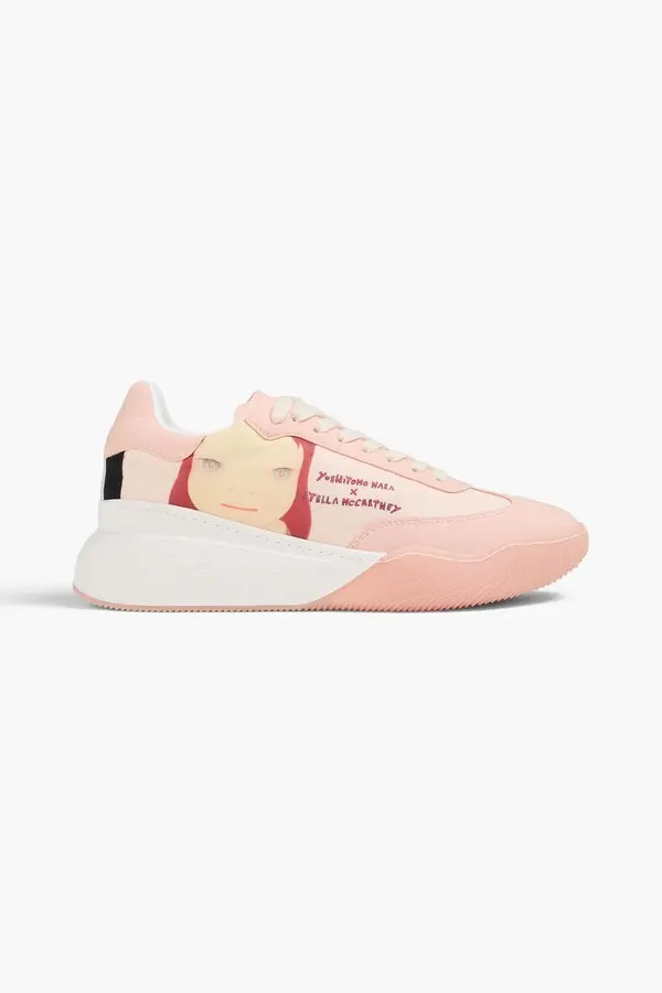 Stella McCartney Yoshitomo Nara Printed Sneakers