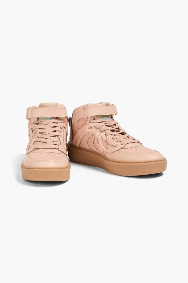 Stella McCartney Swave 2 High-top Sneakers - Blush