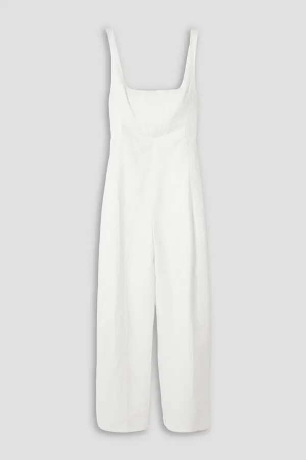 Stella McCartney Woven Jumpsuit - White