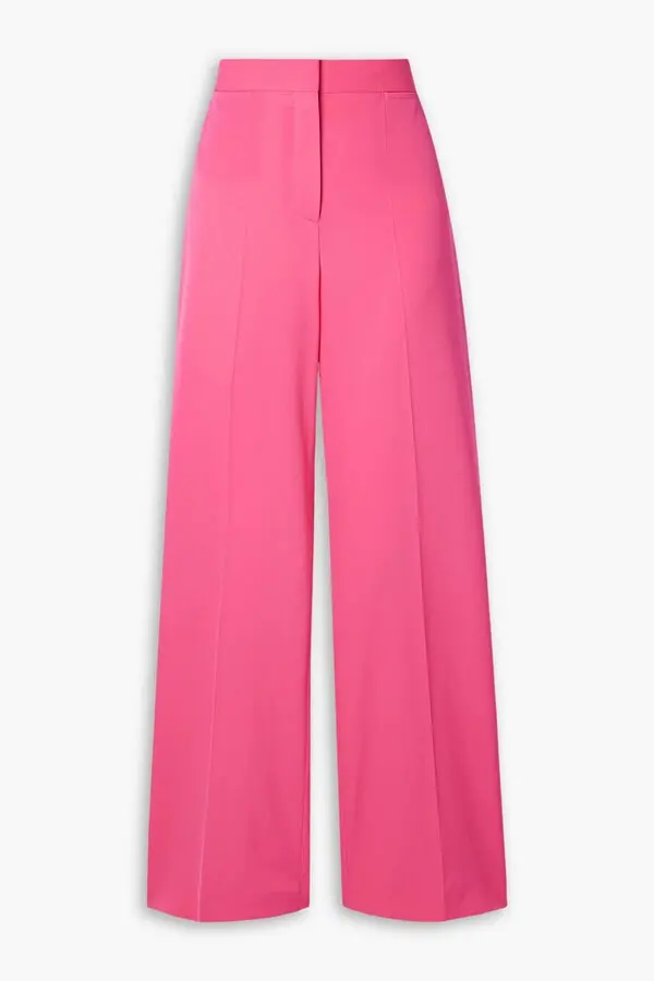 Stella McCartney Wide-leg Wool-blend Twill Pants
