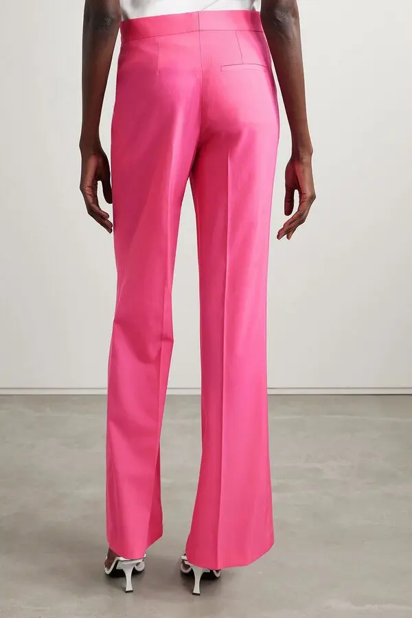 Stella McCartney Wide-leg Wool-blend Twill Pants