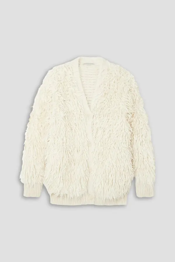 Stella McCartney Oversized Alpaca And Wool-blend Cardigan