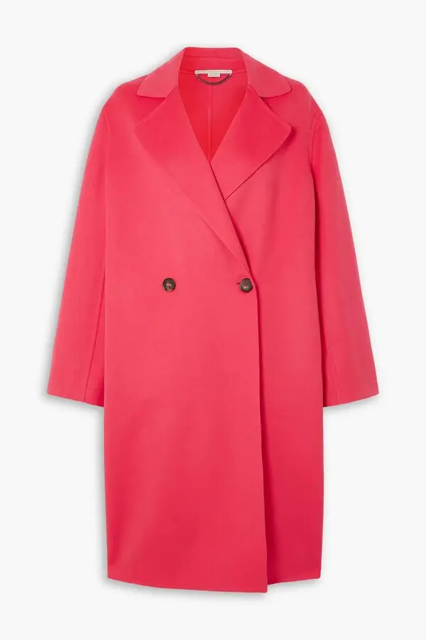 Stella McCartney Iconic Double-breasted Wool Coat