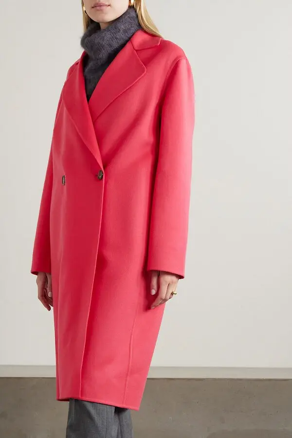 Stella McCartney Iconic Double-breasted Wool Coat