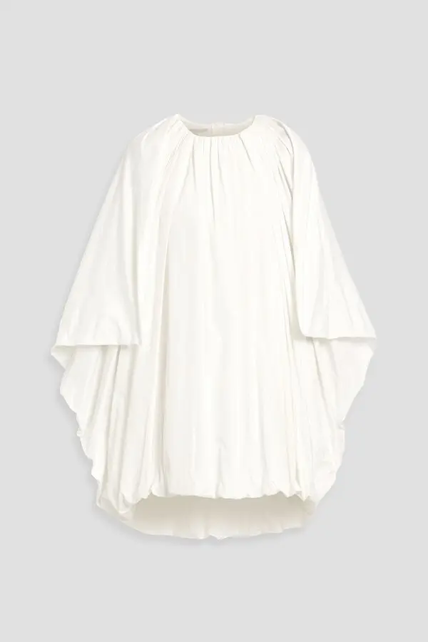 Stella McCartney Cape-effect Poplin Mini Dress