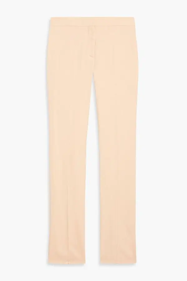 Stella McCartney Grain De Poudre Straight-leg Pants