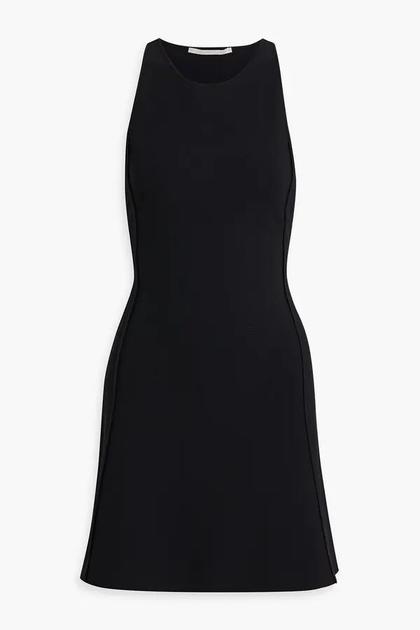 Stella McCartney Stretch-knit Mini Dress - Black