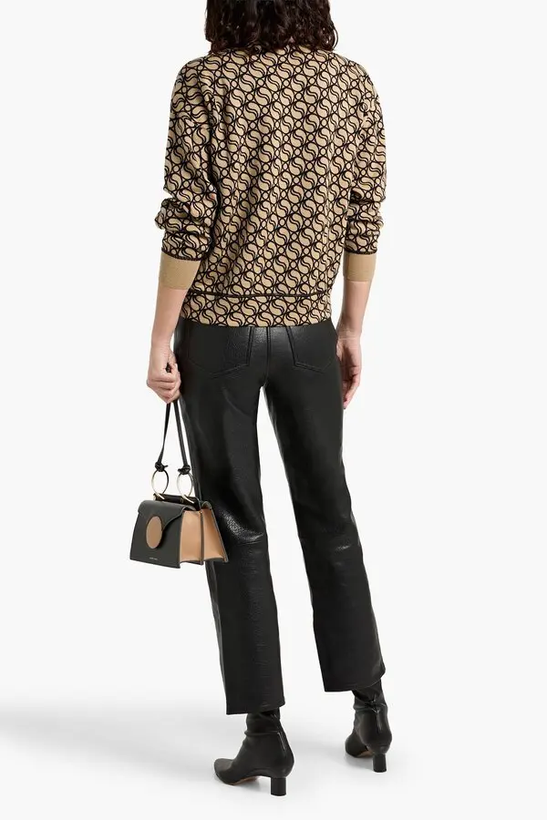 Stella McCartney Jacquard-knit Wool Sweater