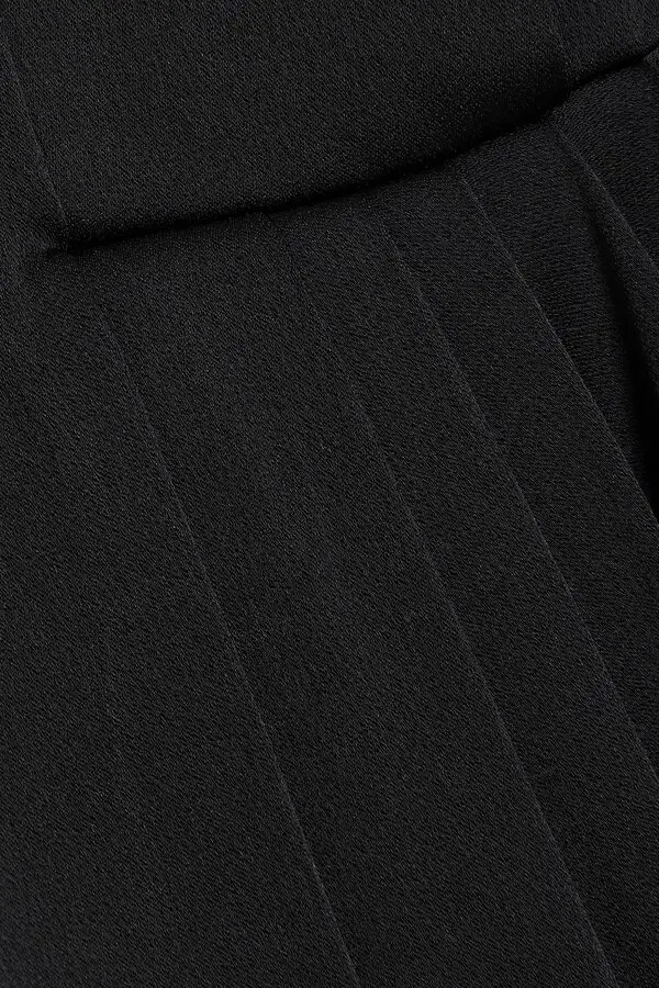 Stella McCartney Pleated Satin-crepe Mini Dress
