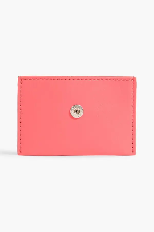Stella McCartney Snapdetailed Cardholder - Coral