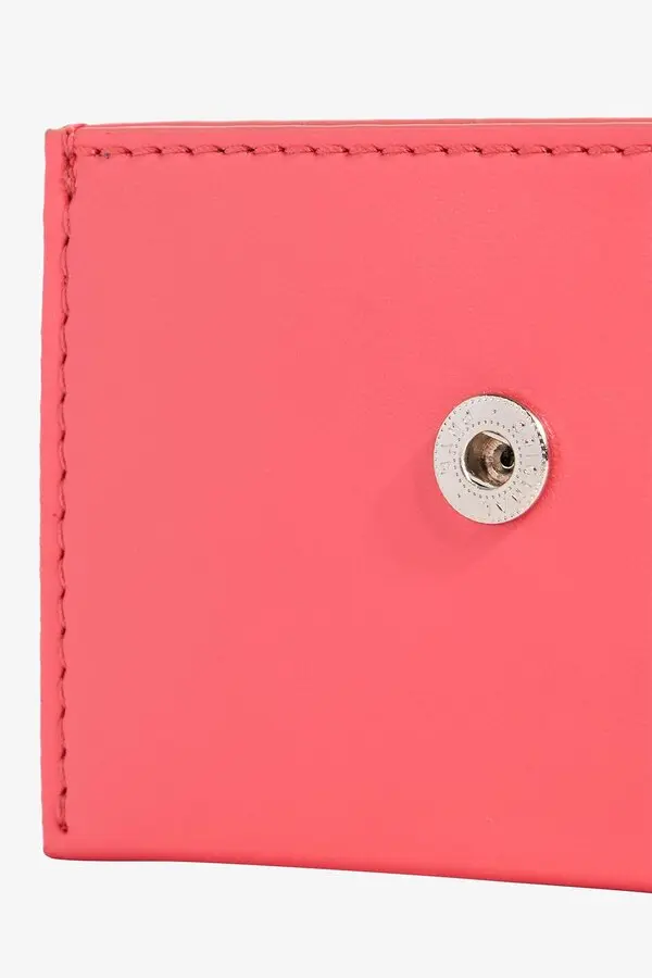 Stella McCartney Snapdetailed Cardholder - Coral