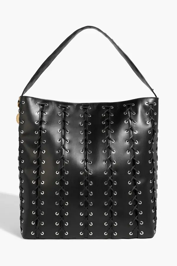 Stella McCartney Frayme Lace-up Tote