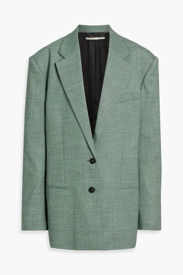 Stella McCartney Oversized Wool-blend Twill Blazer