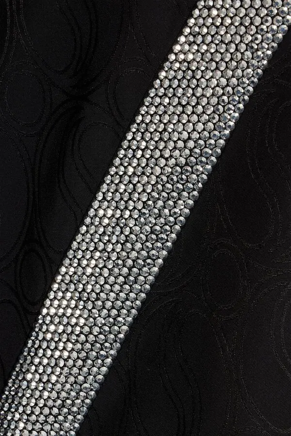 Stella McCartney Crystal-embellished Wide-leg Pants