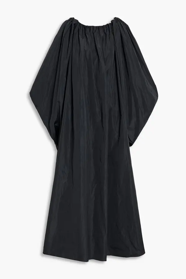 Stella McCartney Draped Taffeta Maxi Dress