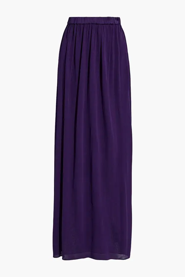 TOM FORD Gathered Jersey Maxi Skirt