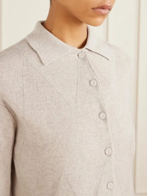 Max Mara Cashmere Cardigan - Neutrals