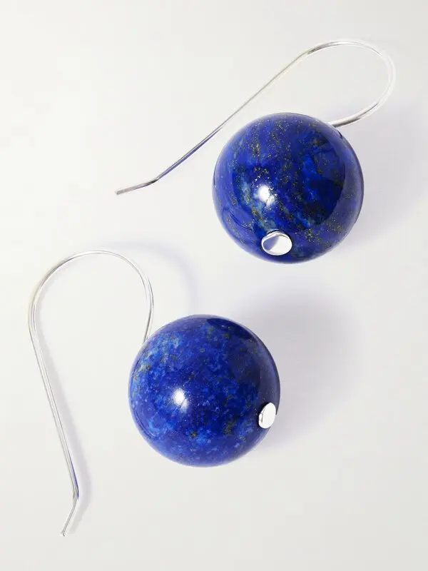 SOPHIE BUHAI Venus Silver Lapis Lazuli Earrings