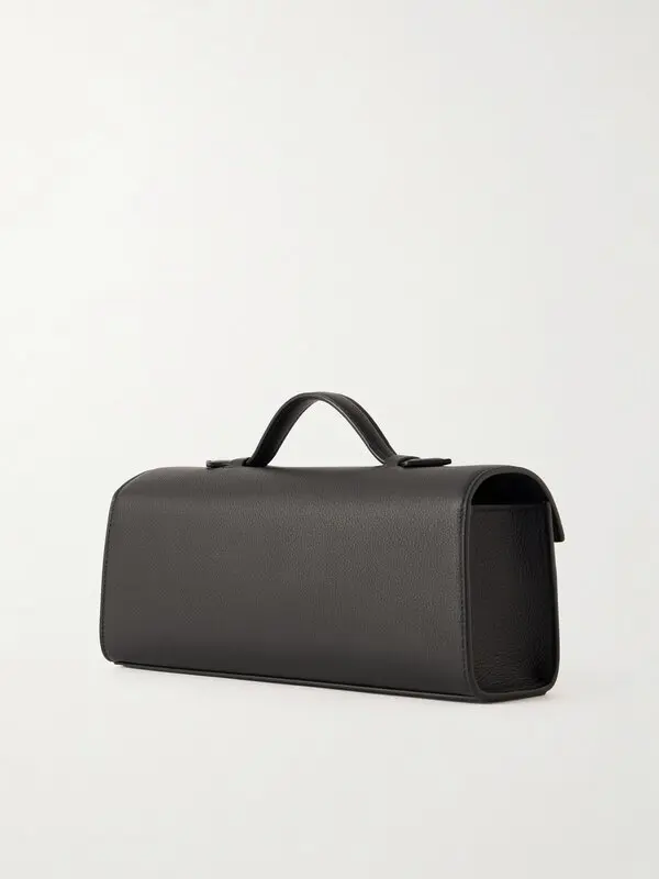 Savette Slim Symmetry Pochette Textured-leather Tote