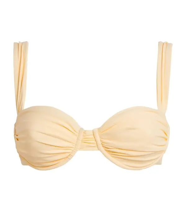 Faithfull The Brand Sol Bikini Top - Yellow