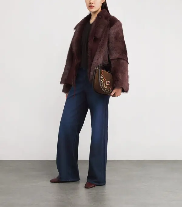 Paige Anessa Wide-leg Jeans - Blue