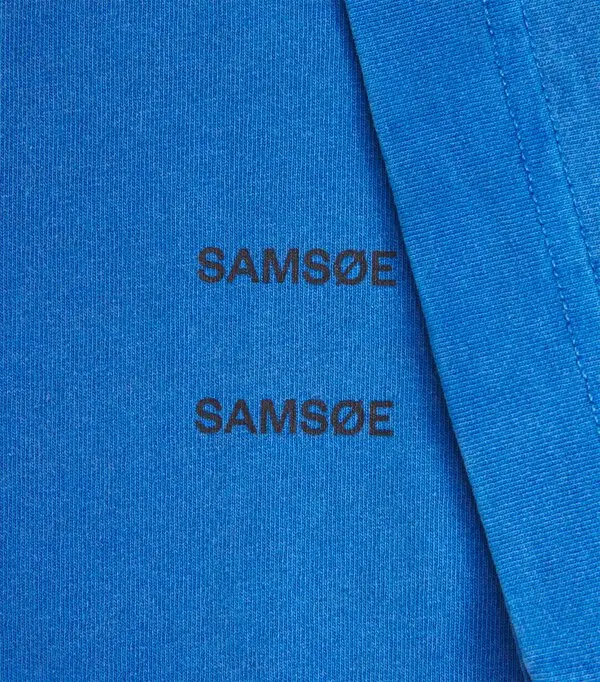 SAMSØE SAMSØE Organic Cotton Logo T-shirt
