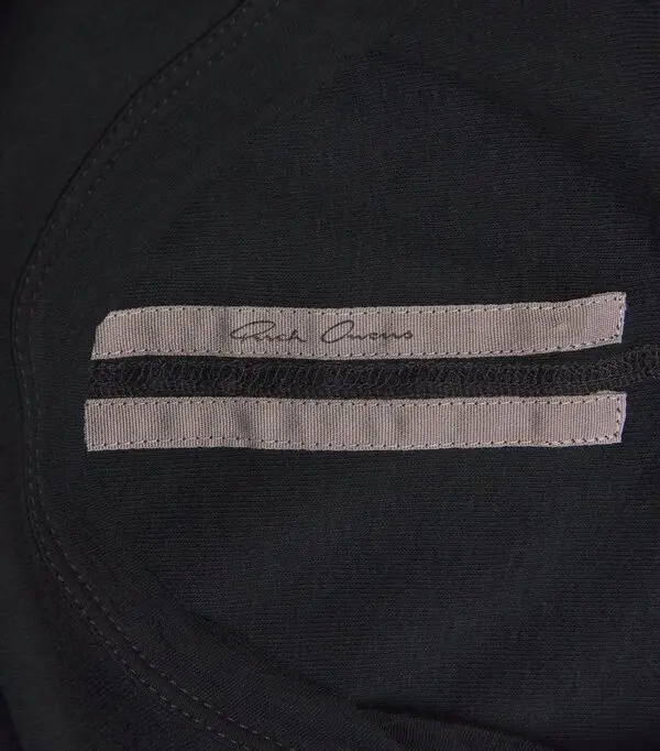 Rick Owens Cotton Jersey Mini Rib T-shirt