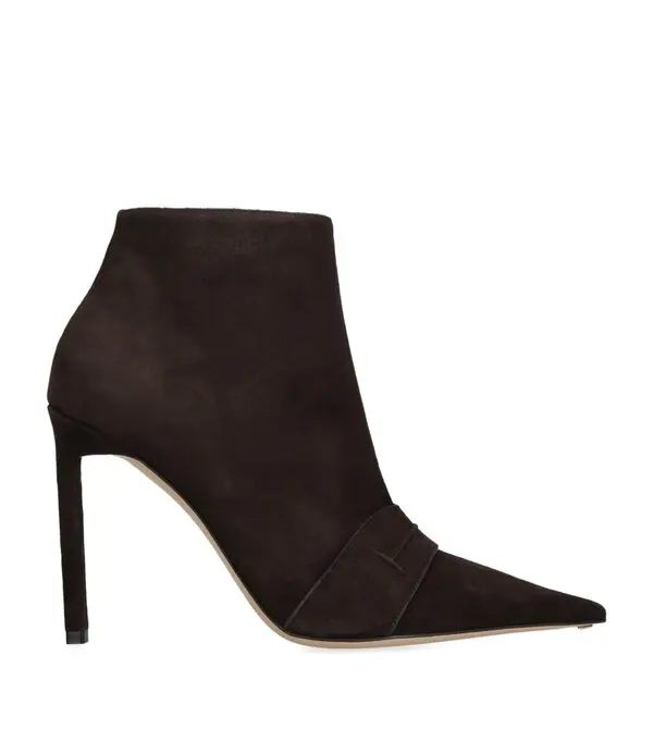 TOM FORD Suede Eva Ankle Boots 105