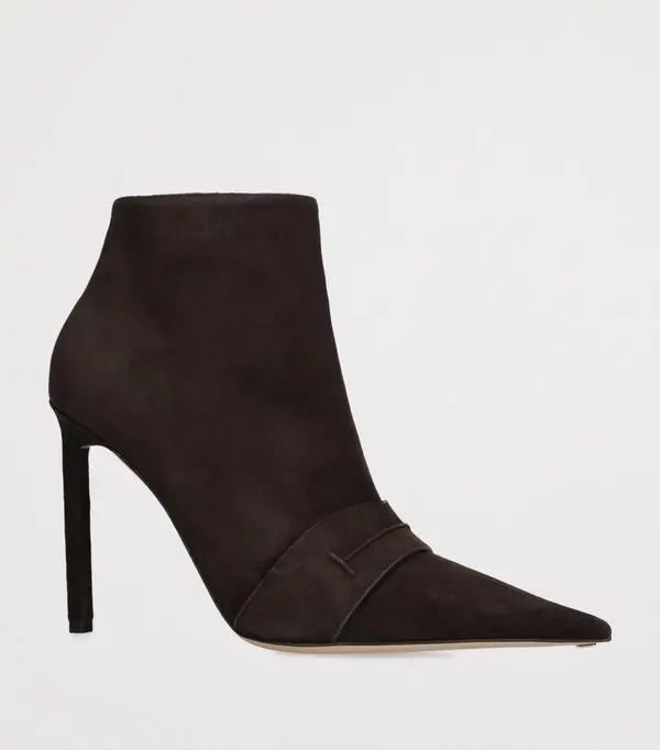 TOM FORD Suede Eva Ankle Boots 105