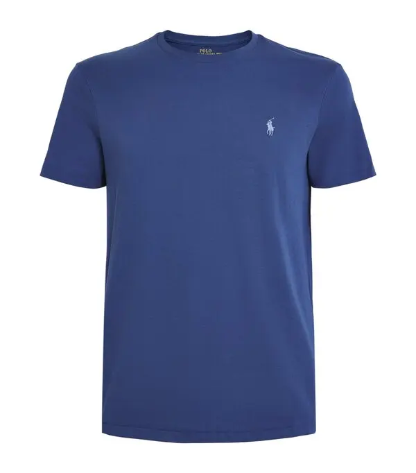 Polo Ralph Lauren Cotton Polo Pony T-shirt - Blue