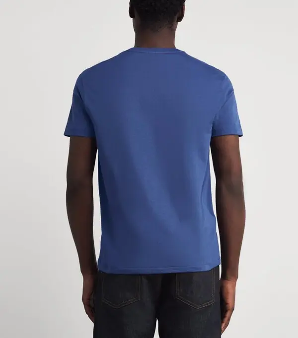 Polo Ralph Lauren Cotton Polo Pony T-shirt - Blue