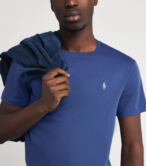 Polo Ralph Lauren Cotton Polo Pony T-shirt - Blue