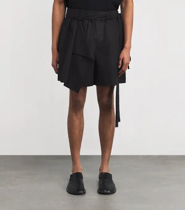 CRAIG GREEN Cotton Layered Shorts