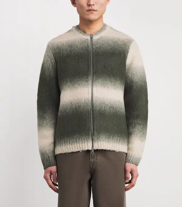 SAMSOE SAMSOE Safabio Wool-blend Zip Cardigan