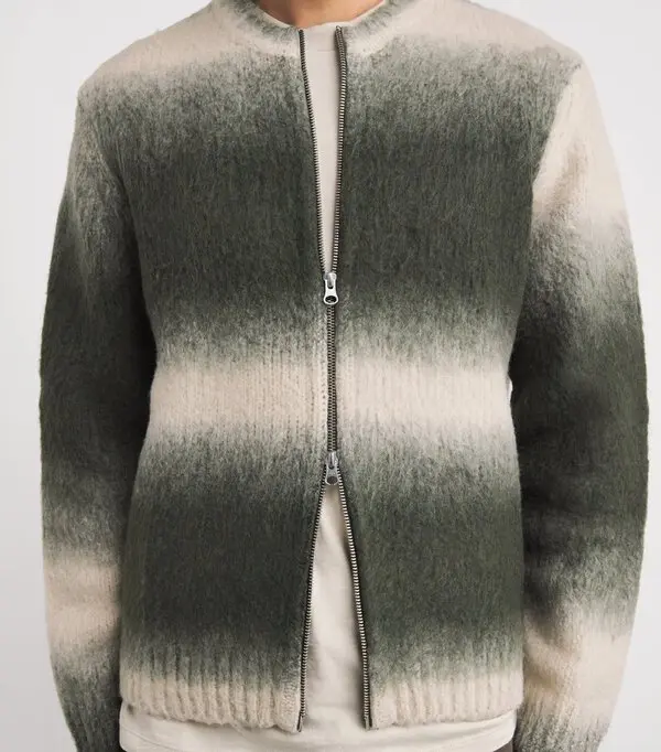 SAMSOE SAMSOE Safabio Wool-blend Zip Cardigan