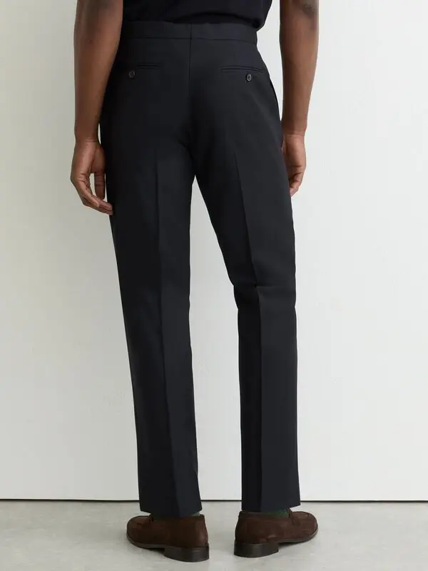 REISS Entrepreneur Classic Fit Italian Wool Suit Trousers
