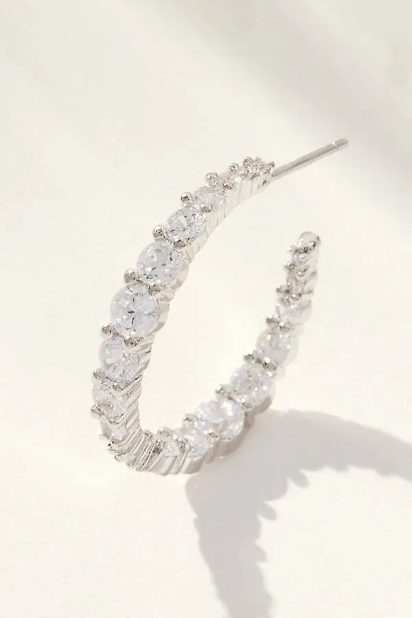 Melinda Maria Oh She Fancy Graduated Hoop Earrings